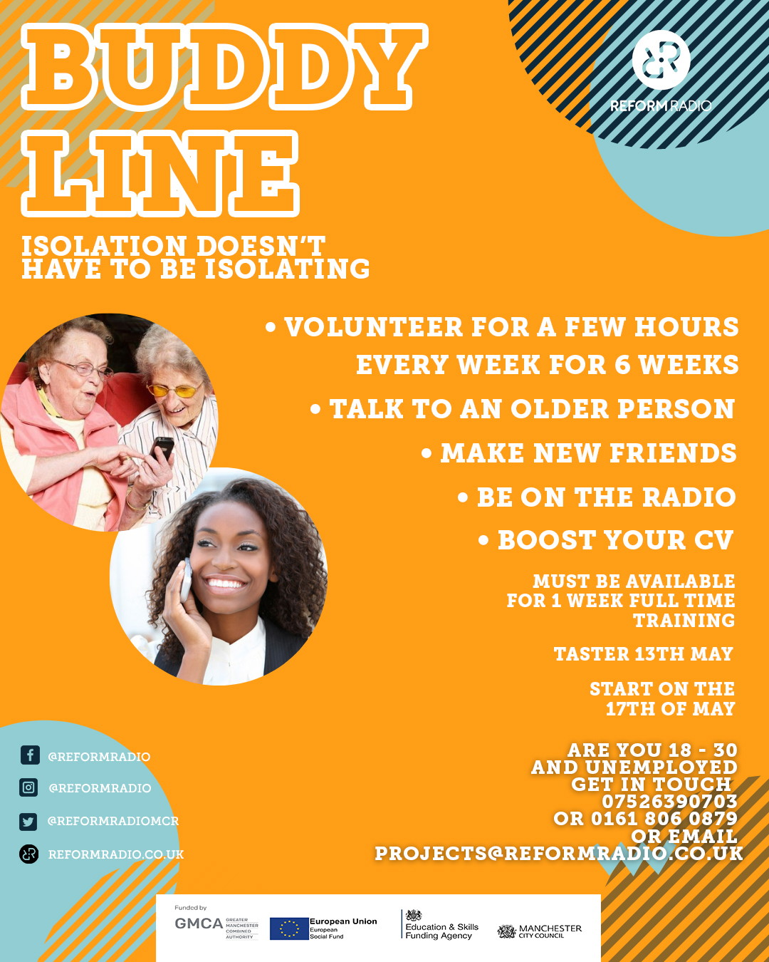 Buddy Line: Connect w/ the Elder Community & Create a Radio Show ...